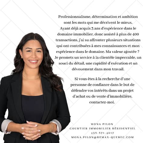 Mona Pilon On Linkedin 📞 438 871 4017📩 Mona Pilon Remax