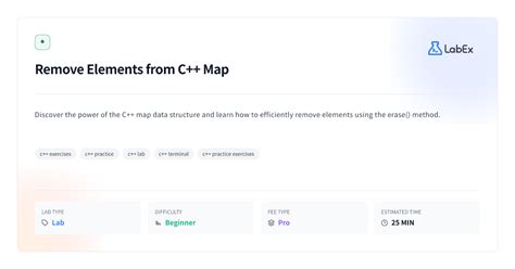 Mastering C Map Manipulation Removing Elements With Ease Labex