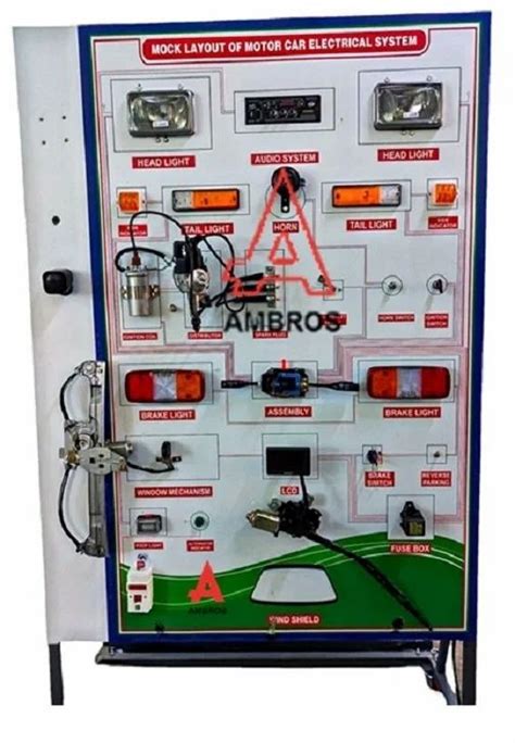Mock Layout Of Motor Car Electrical System In Ambala Id 11488517091
