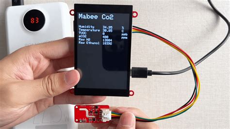 I Made This High Precise Air Quality Monitor To Detect The Eco2 Tvoc Temp Humidity I