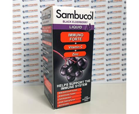 Sambucol Immuno Forte Самбукол Иммуно Форте 120 мл Великобритания