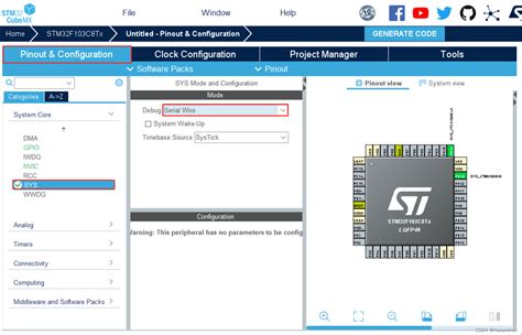 Stm32f103c8t6实操学习3（cubehal库） 外部中断按键控制led灯stm32f103 Hal库 按键外部中断 Csdn博客