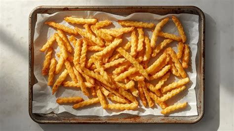 Hommade Crinkle Cut Fries Chefs Easy Oven Recipe