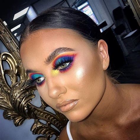 Colorful Makeup Look Mugeek Vidalondon