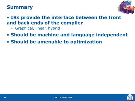 Ppt Intermediate Representations Powerpoint Presentation Free Download Id772072