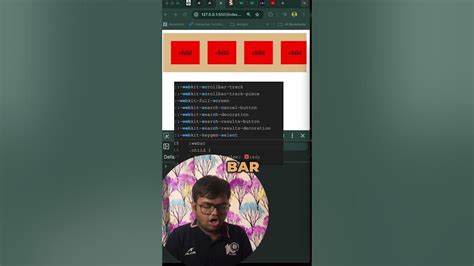 How To Hide Scrollbar Using Css Css Webdev Cssscroll Youtube