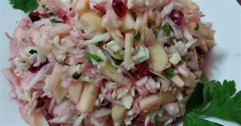 Салат из капусты с яблоком и клюквой рецепт с фото пошаговый от Ирина Конышева Овкусе ру