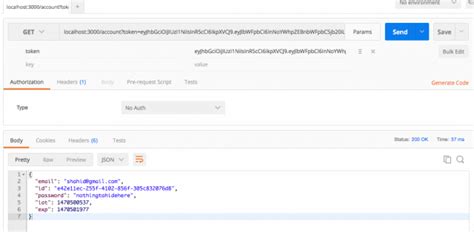 Building Token Based Authentication Using Nodejs And Rethinkdb