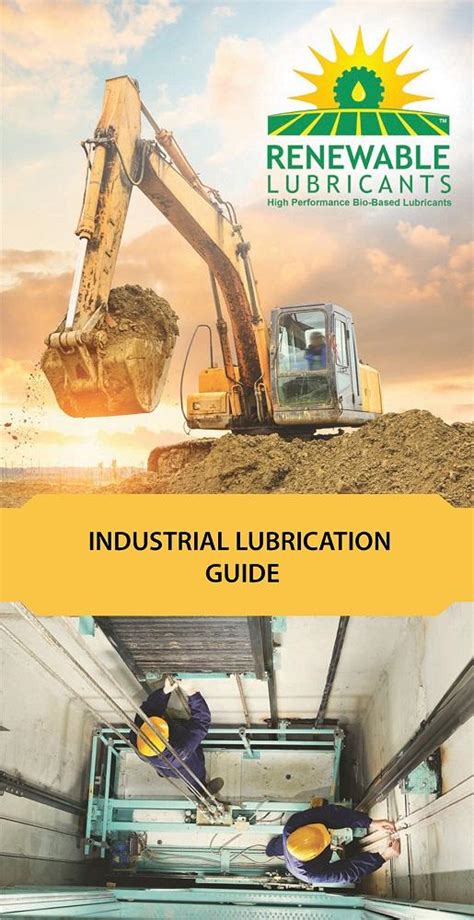 Renewable Lubricants Catalog Highlights Biobased Products