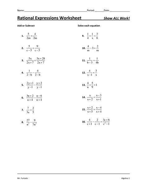 8 6 Solving Rational Equations Answer Key Tessshebaylo