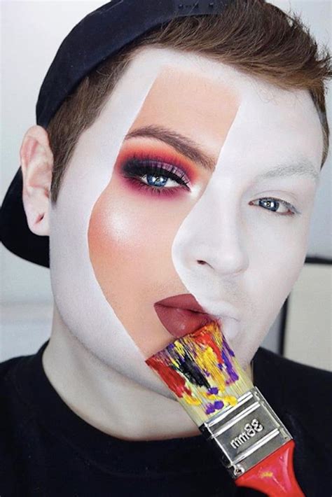 Need A Halloween Costume Look No Further Than This Blank Canvas Makeup