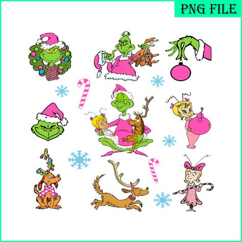 Grinch Cartoon Png Christmas Day Png Grinch Era Png Inspire Uplift