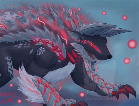 Stygian Zinogre By Eternalmemoire On Deviantart