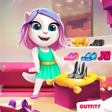 My Talking Angela Makeover Make Up Dress Up