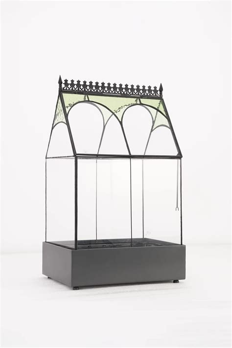 Buy Rectangular Terrarium With Green Glass
