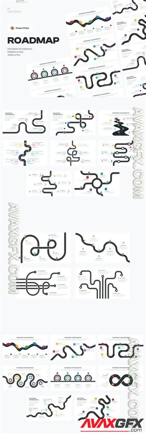Roadmap Infographic Presentation Powerpoint Download Powerpoint