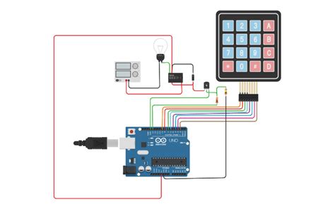 Circuit Design Design Of Password Based Circuit Breaker Tinkercad