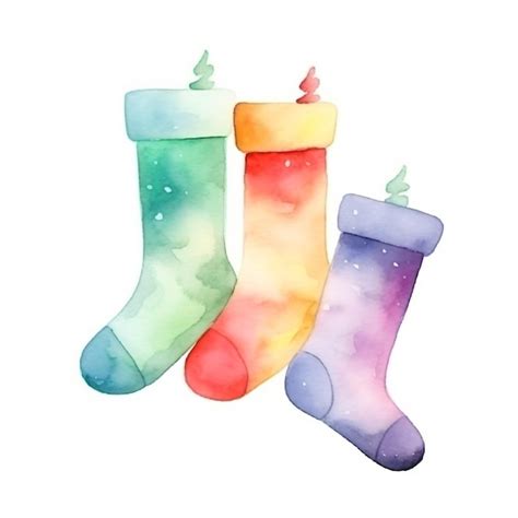 Watercolor Socks Images Free Download On Freepik
