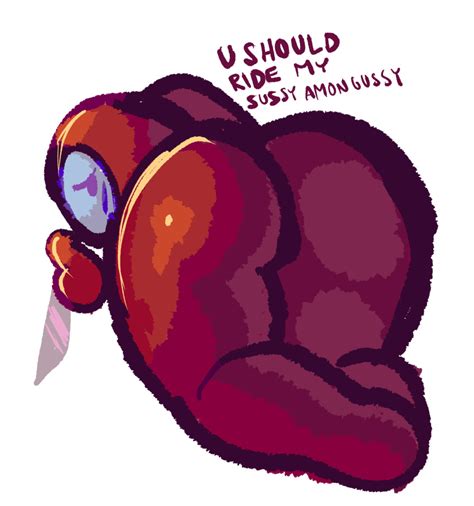 Rule 34 Ambiguous Gender Among Us Among Us Red Ass Ass Focus Ass Up Background Butt Butt Focus