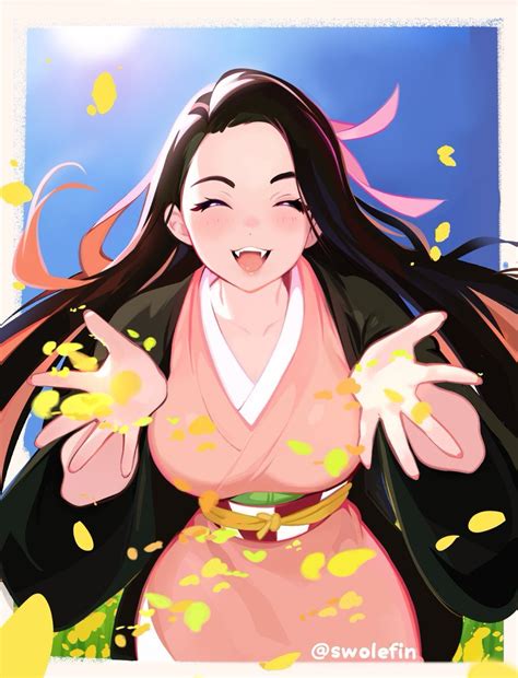 Kamado Nezuko Kimetsu No Yaiba мир аниме сообщество фанатов