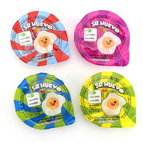 Supply Halal Fried Egg Shape Jelly Candy Egg Jelly Pudding In Jar Ch K229 Wholesale Factory