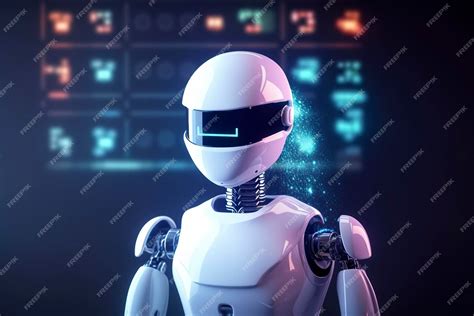 로봇 시스템 인공지능이 있는 스마트 시티 채팅 Gpt 챗봇 Ai Open Ai가 개발한 스마트 Ai 또는 인공지능 챗봇과 채팅 Ai 생성 프리미엄 사진