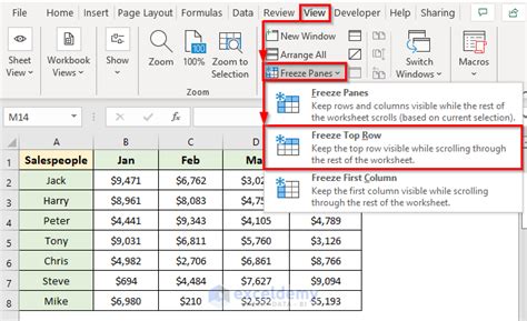 How To Repeat Rows In Excel When Scrolling 6 Suitable Ways