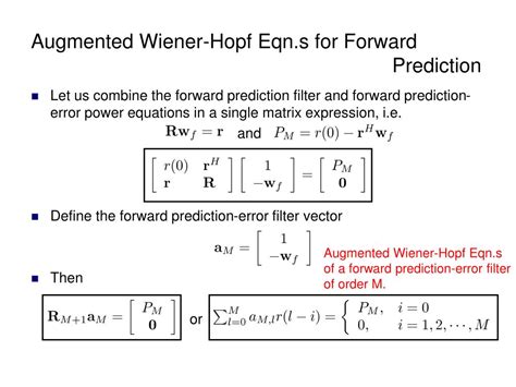 ppt linear prediction powerpoint presentation free download id 3179316