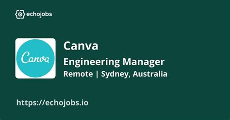 Canva Is Hiring Engineering Manager Docs Fe Au Remote Remote Sydney Australia