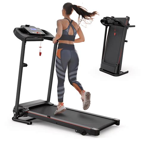 Treadmills For Home 2 5HP Folding Treadmill With Incline Portable Foldable Electric Treadmill