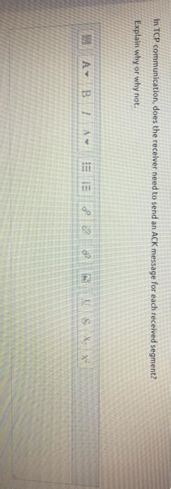 Solved Shortly Explain The Difference Between Connection