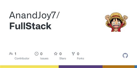 Github Anandjoy Fullstack