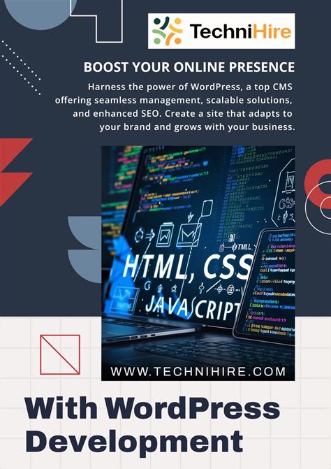 Boost Your Online Presence With Wordpress Technihire Inc Posted On The Topic Linkedin