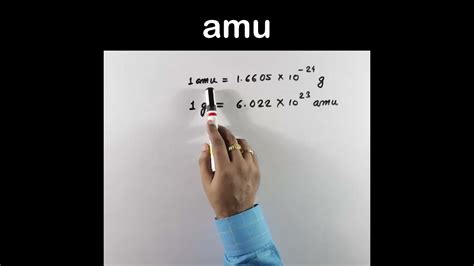 What Is Amu Amu Gram Class 9 Chemistry YouTube