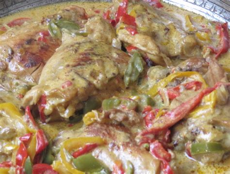 Curry De Poulet Aux Trois Poivrons Page 2 Of 3 Recettes Chef
