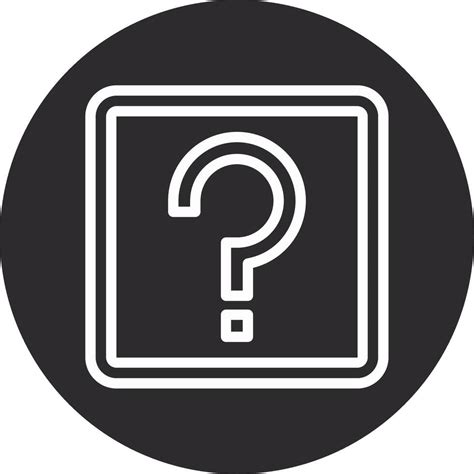 Question Mark Inverted Icon 40891178 Vector Art At Vecteezy