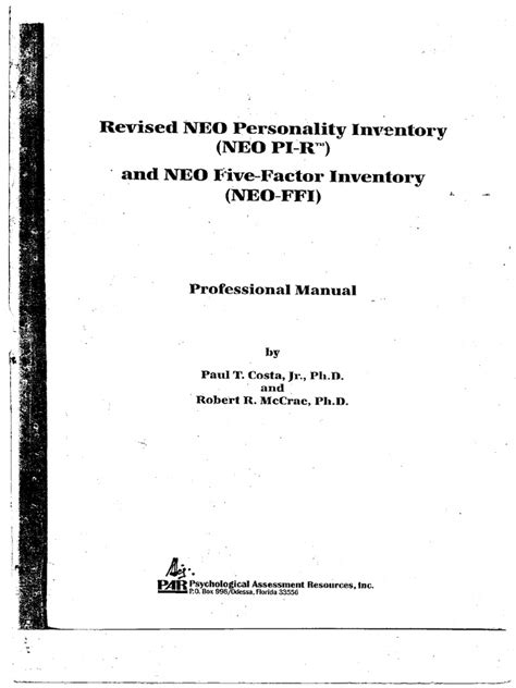 Neo Pi R Manual Pdf