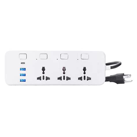 Kiplyki Socket Usb Plug Board For Home Office Dormitory Travel Multi Functional Patch Panel