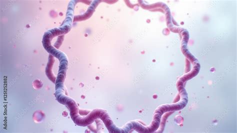 Semaglutide Molecule With A Focus On Its Structure And Components Set Against A Blurred