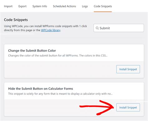 How To Remove The Submit Button From Calculation Forms