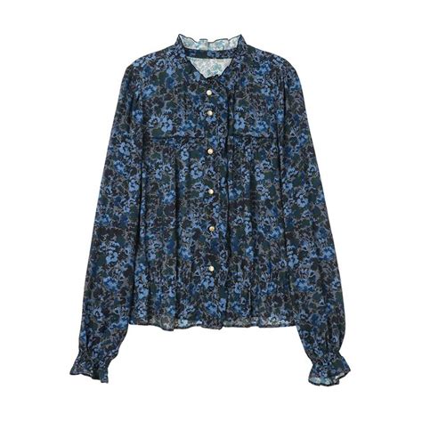 포스티 데렉램 10크로스비 23fw 비스코스 레이온100 프린트 블라우스 2종