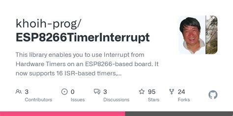Github Khoih Progesp8266timerinterrupt This Library Enables You To