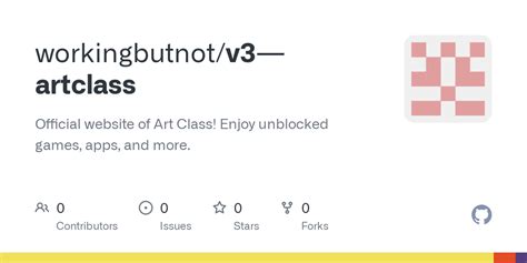Github Workingbutnotv3 Artclass Official Website Of Art Class