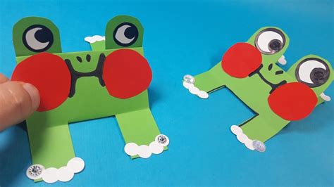 Diy 개구리 만들기 개구리 종이접기 Origami Frog Youtube