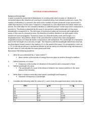 Lab 8 Study Of Waves Worksheet 1 3 Docx Lab 8 Study Of Waves Worksheet Background Knowledge