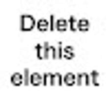 Delete this element para Google Chrome Extensión Descargar