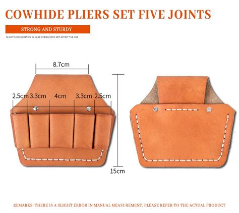 Tools Bag Leather Pocket Waist Pouch Small Tool Ba Vicedeal