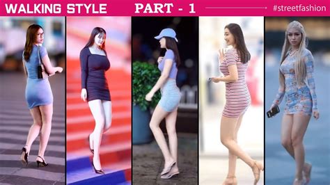 Beautiful Chinese Girls Street Walking Street Fashion In China Part