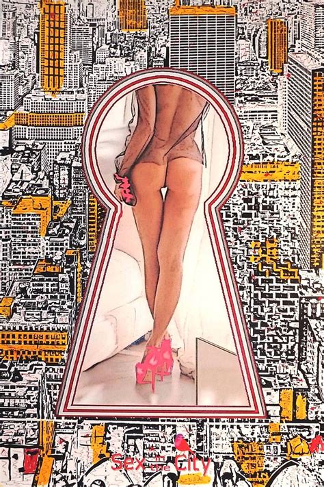 Sex In The City 100 X 70 Cm Drawing By Rudi Art Peters Saatchi Art