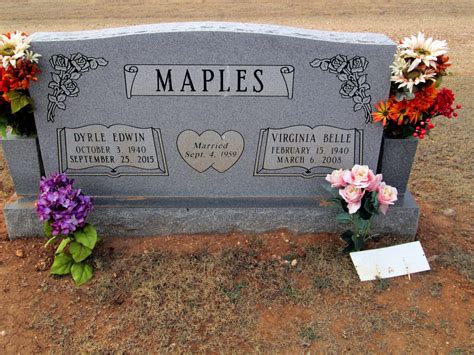 Virginia Bell Stephens Maples 1940 2008 Find A Grave äreminne